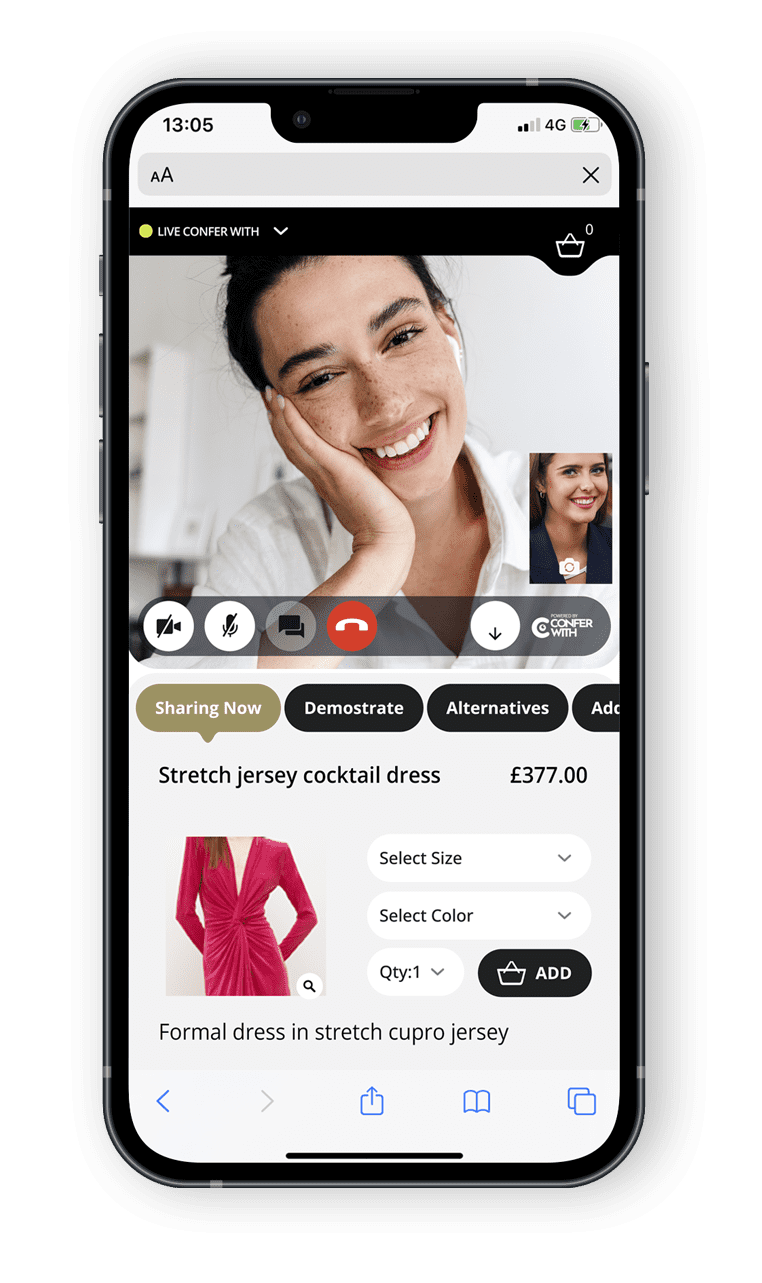 Confer With Experts - 1-2-1 Video Shopping Assistants